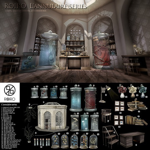 Second Life Marketplace - ROIRO - "L'annulaire" SB Red rose (T)